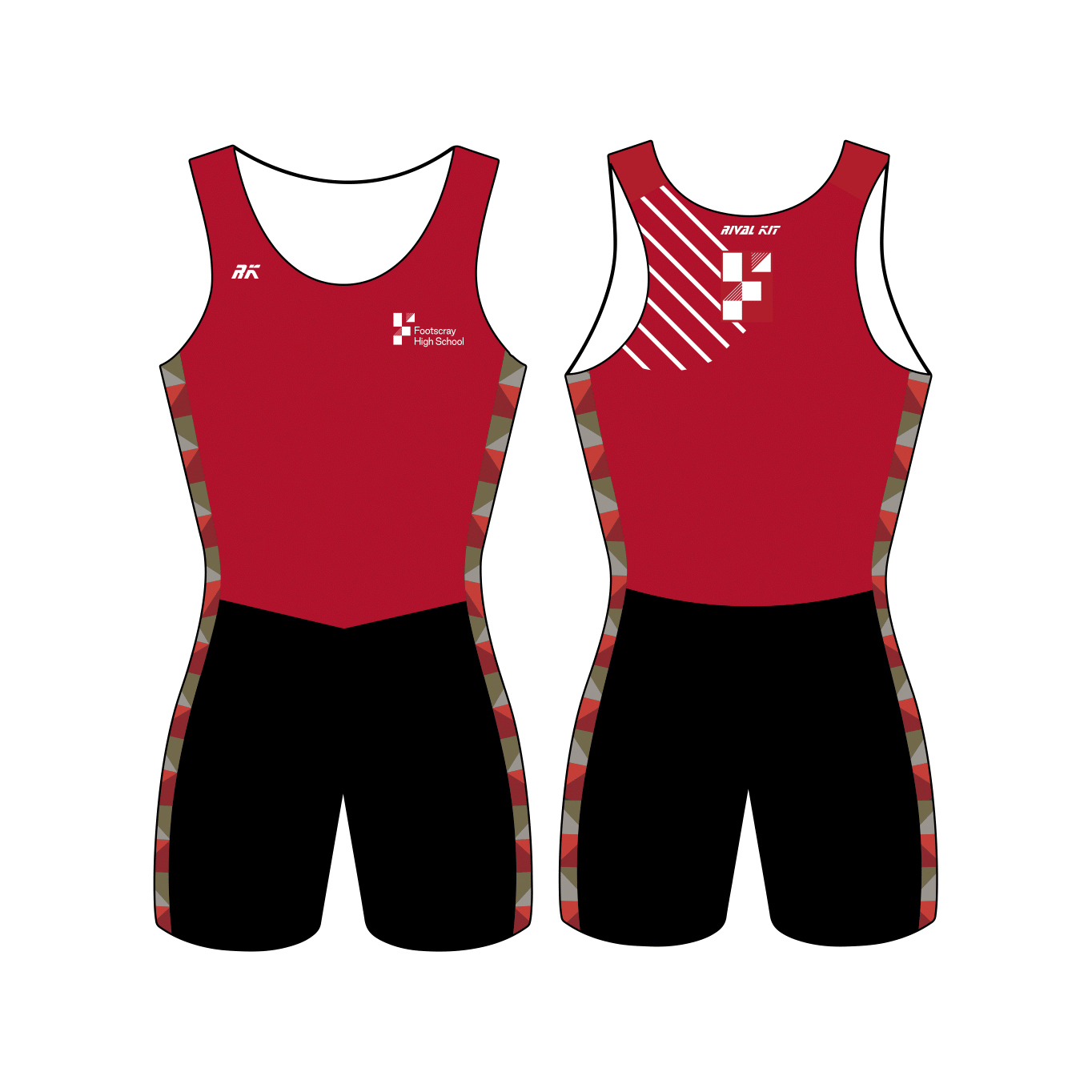 Footscray High School Red AIO – RIVAL KIT