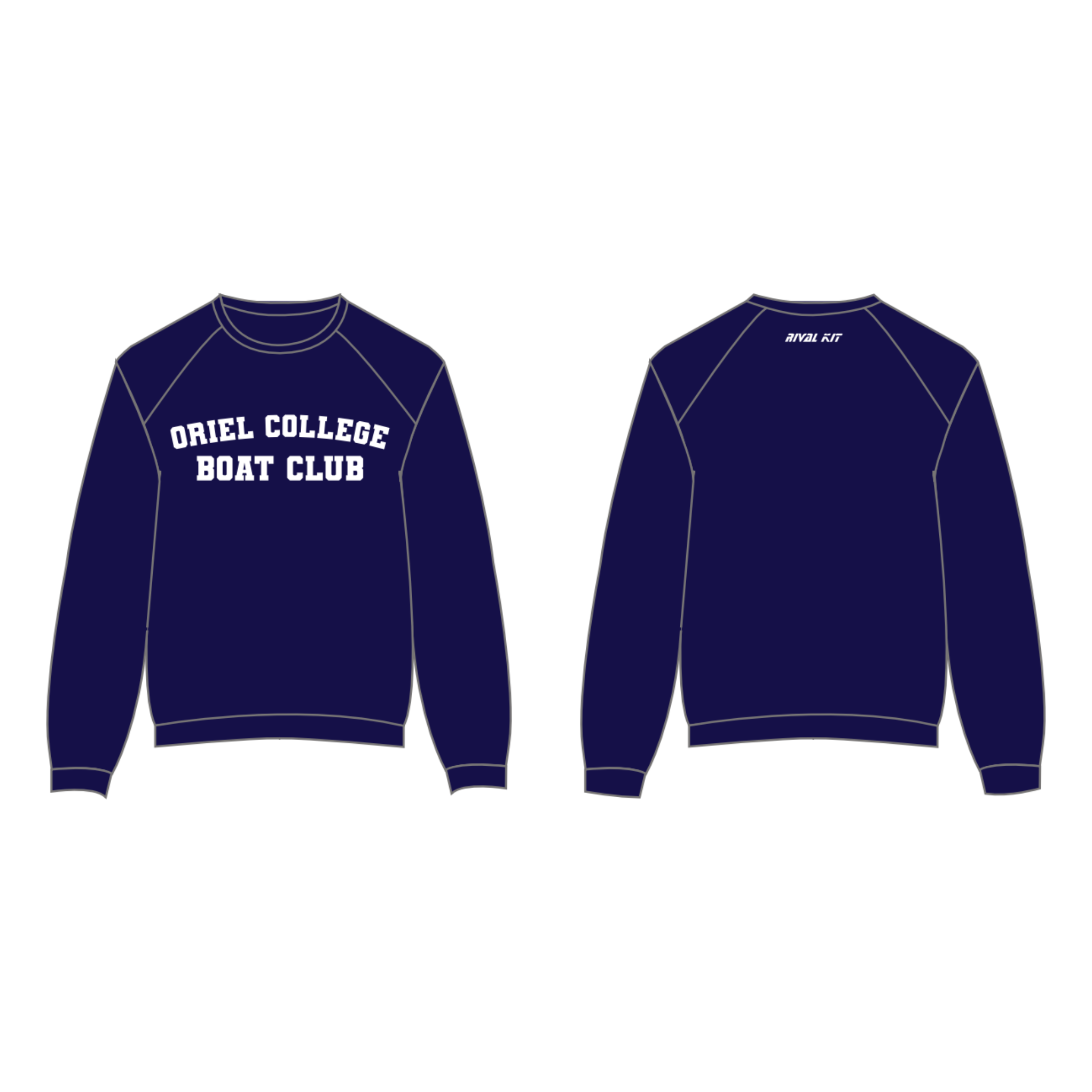 Oriel College Boat Club Oxford Casual Sweatshirt 2