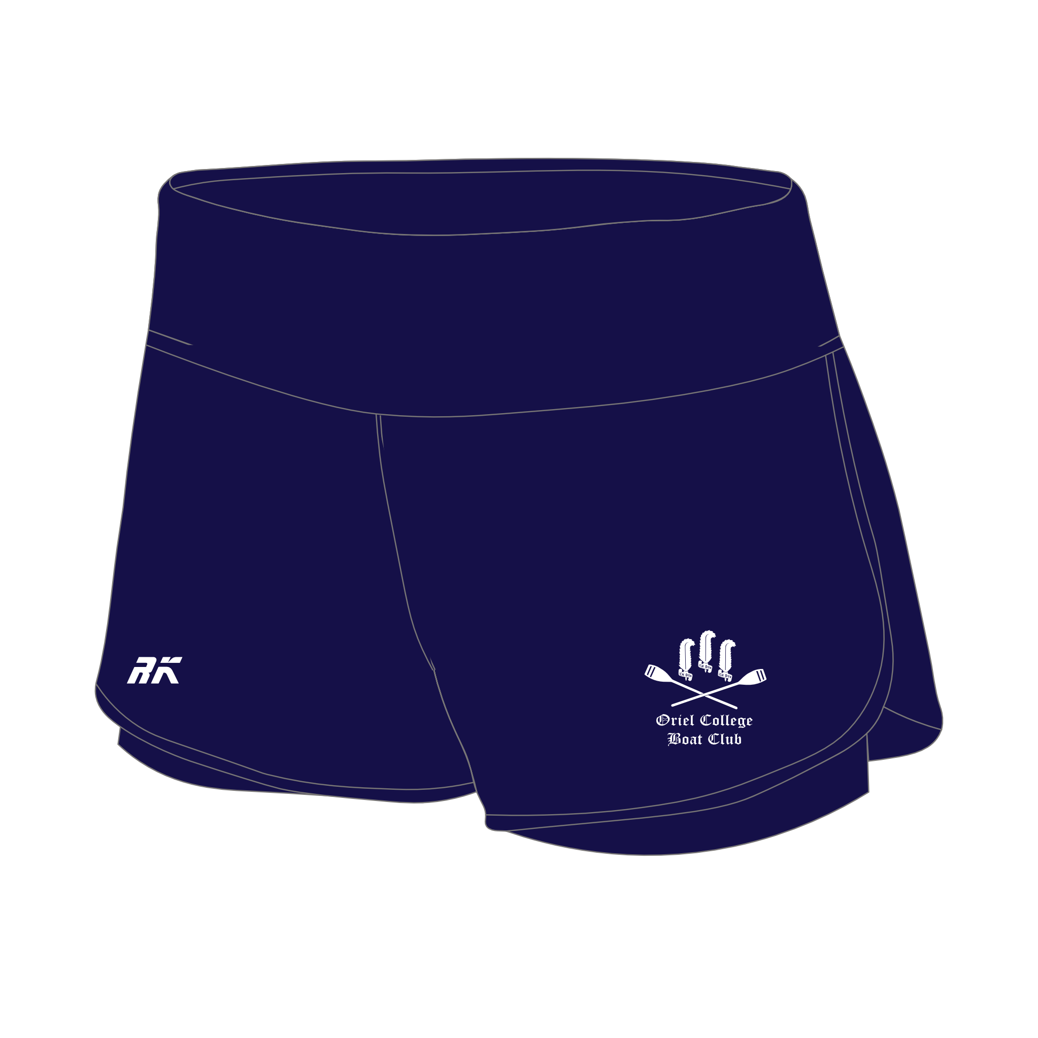 Oriel College Boat Club Oxford Training Female Gym Shorts