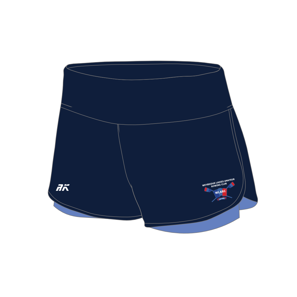 WEYBRIDGE LADIES ROWING CLUB Club Female Gym Shorts