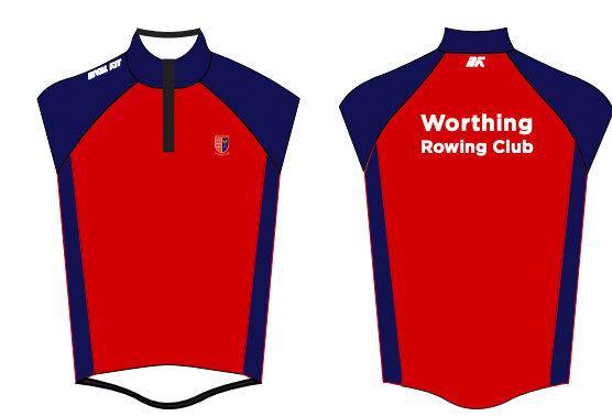 Worthing Rowing Club Gilet – RIVAL KIT